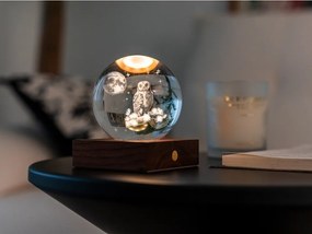 Přenosná světelná dekorace na USB ø 8 cm Amber – Gingko