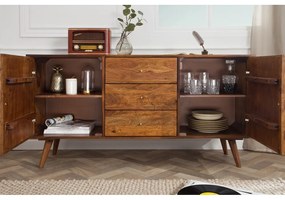 Massive home | Komoda Mystic Living 145 cm masiv sheesham