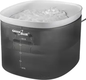 Napáječ pro zvířata GB392 šedá / Fontánka / 3 l / USB 5V/1A