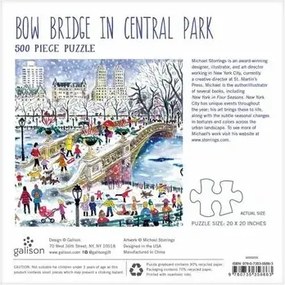 Galison Puzzle Most v Central parku / 500 dílků / od 8 let
