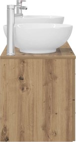 Sada koupelnového nábytku 3 ks Dub artisan 49,5 x 44,5 x 65 cm 3405898