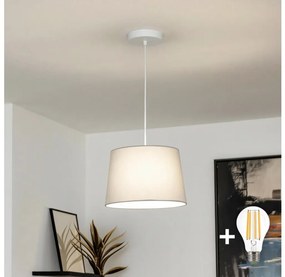 Brilagi - LED Lustr na lanku CERIA 1xE27/40W/230V pr. 30 cm šedá