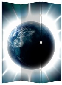 Paraván - Ozářená planeta (126x170 cm)