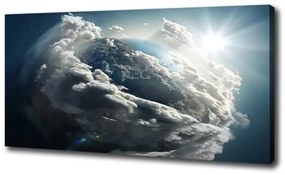 Wallmuralia Foto obraz na plátně do obýváku Planeta Země 100x50