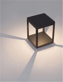 NV 9176101 Venkovní sloupkové svítidlo SURF antracitový hliník LED 8W 3000K 200-240V 108st. IP65 - NOVA LUCE