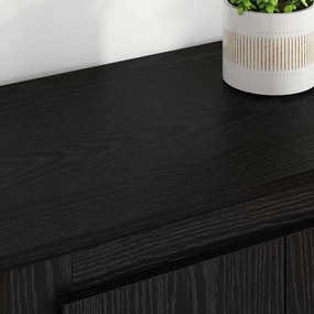 Vysoký bufet 3 ks Černý dub 132 x 35,5 x 103,5 cm 3402673
