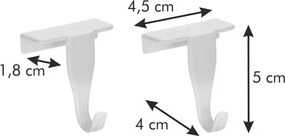 TESCOMA Háčky na dvířka FlexiSPACE, 2 ks