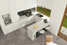 Egibi, Vinylová podlaha kliková Canadian Design Nice grey, 600 x 300 mm