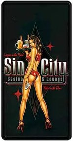 Cedule značka Sin City Casino