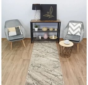 Běhoun SPOLTEX Marble b.04 šíře 100cm béžová