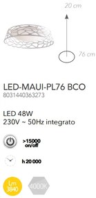 Faneurope LED-MAUI-PL47 BCO