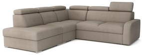 Sedací souprava OSLO L | 265x250 cm | rozkládací + 2x úložný prostor | polohovatelné záhlavníky | VÝBĚR TKANIN