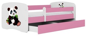 Dětská postel Babydreams panda růžová II