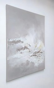 Easy Wave 2 | 70x100cm | Ručně malovaný obraz na plátně Varianta: Bílý