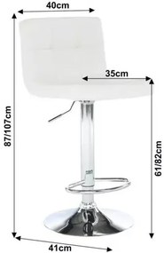 Tempo Kondela Barová židle Kandy