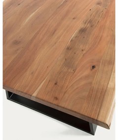 Jídelní stůl s deskou z akácie v přírodní barvě 90x180 cm Alaia – Kave Home