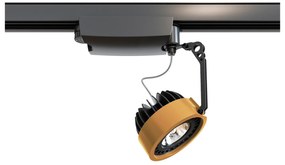 Indeluz 772R-L3325B-02 stropní LED reflektor pro lištový systém Haiti track, černý, 17W, 4000K, 28°, ø12,1cm