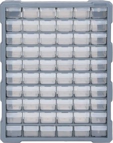 Organizér se 60 zásuvkami 38 x 16 x 47,5 cm 147588