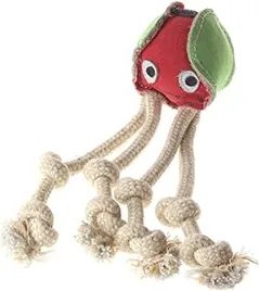 Coriolis s.r.o. Hračka pes animALL Xmas chobotnice kůže,barev24,5x10cm