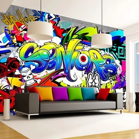 Fototapeta - Městské graffiti 400x280