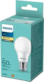 Philips 8719514257566 LED žárovka E27 8W/60W 806lm A60 2700K