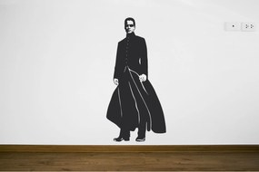 Lepy.cz Samolepka na zeď Neo - Matrix Velikost (šířka x výška): 30x62cm, Barevná varianta: Jemná růžová