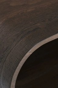 Hnědá police z MDF 60 cm Positano – Ellos Home