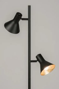 Stojací designová lampa Retro 60 Black and Gold