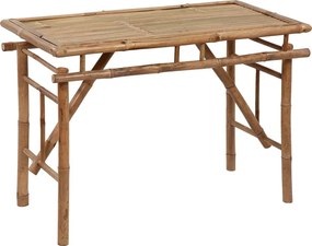 vidaXL Skládací zahradní stůl 115 x 50 x 75 cm bambus [341745]