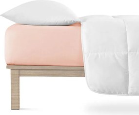 Napínací prostěradlo jersey s elastanem pudrové
