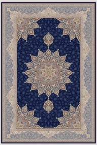 BE Koberec Sultan 1203 BLUE - modrý béžový obdélníkový Rozměr: 150x225 cm