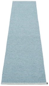 Vinylový koberec Pappelina MONO Blue Fog/Dove Blue Velikost pappelina: 60x250 cm