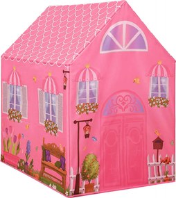 vidaXL Dětský stan na hraní růžový 69 x 94 x 104 cm [93681]