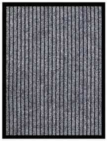 Rohožka pruhovaná šedá 40 x 60 cm 331604