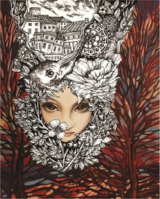 Yulia Novikova | Vnitřní krajina Rám: Černý, Velikost: 60 x 40 cm