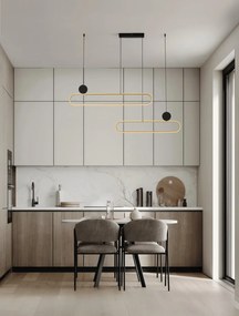 Designový lustr Liaise