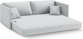 Světle šedá žinylková rozkládací pohovka 209 cm Shannon – Cosmopolitan Design