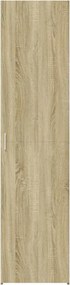 Skříň highboard dub sonoma 45 x 42,5 x 185 cm kompozitní dřevo 3281408