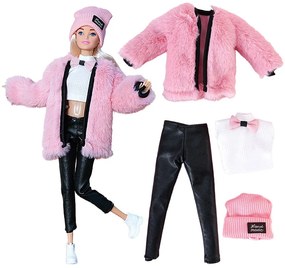 Šatičky pro panenku Barbie (30 cm) Barva: W
