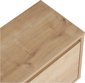 TV stolek v dekoru dubu v přírodní barvě 160x42x30 cm Sentinel – Kalune Design