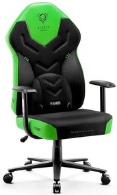 Dětské Herní Židle Diablo X-Gamer 2.0 Green Emerald