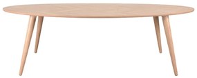 LABEL51 Oválný jídelní stůl INES 210x110 cm světlý ME-70.034