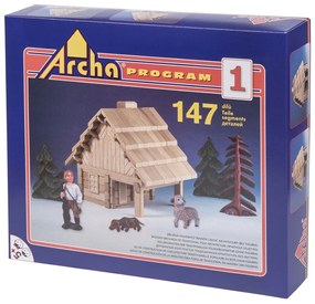 Dětská Dřevěná stavebnice Archa 1