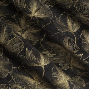 ZATEMŇOVACÍ ZÁVĚS NA PÁSCE STELLA 140X300 CM KVĚTY