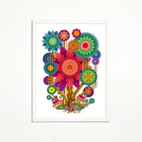 Dávid Soboň | Flowers of Evil Rám: Černý, Velikost: 30 x 20 cm