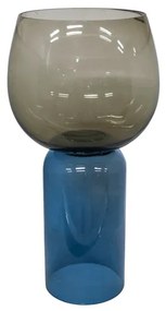 Skleněná váza Blue