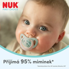 NUK First Choice Night Dudlík 6-18 m 2 ks box  Hippo/koala