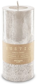 Svíčka šampaň Rustic Metalic válec 152092
