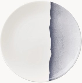 Sada talířů z kostního porcelánu Silhouette, 6 dílů