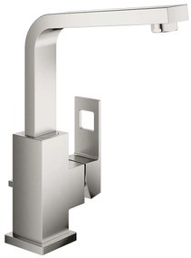 Grohe Eurocube - Umyvadlová baterie s výpustí, supersteel 23135DC0